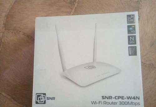 Wifi роутер SNR