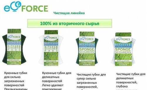 Eco Force Кухонные и Чистящие губки, Англия