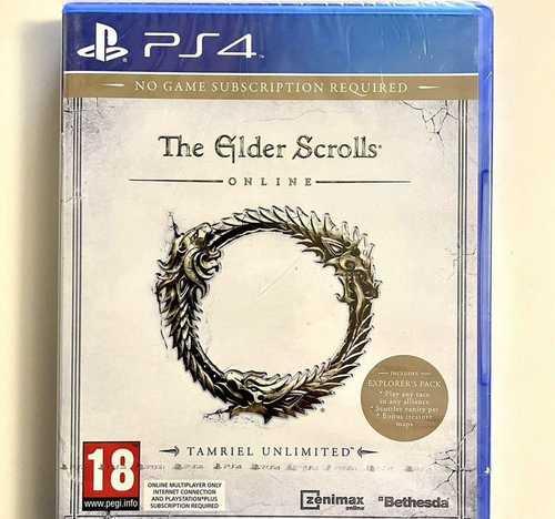 Игра для PS4 The Elder Scrolls Online