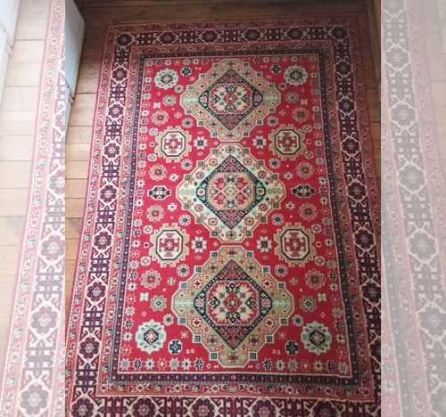 Ковер шерстяной СССР 1.96 на 1.33