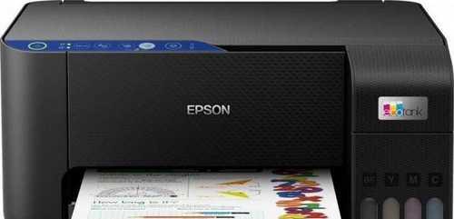 Мфу Epson L3251 цветная печать, A4, цвет, струйный