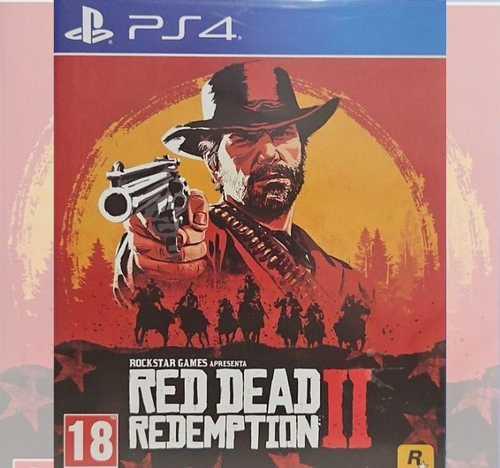 Red dead redemption 2 ps4 диск