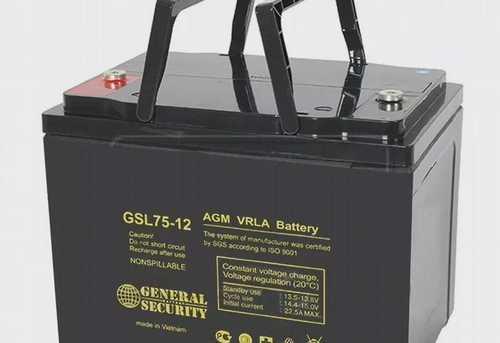 Аккумулятор General Security GSL 75-12H