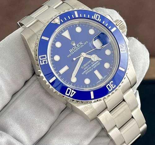 Наручные мужские часы Rolex Submariner синие