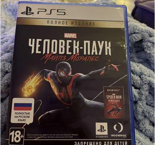 Игра для Ps5 Человек-паук Майлз Моралес