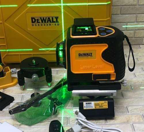 Лазерный уровень нивелир Dewalt 4D/16 линий