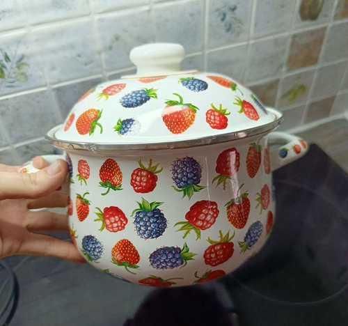 Кастрюля Vetta с ягодками