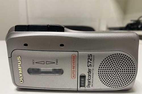 Диктофон касетный olympus pearlcorder S725