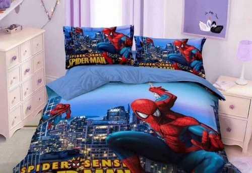 Детское постельное белье человек паук