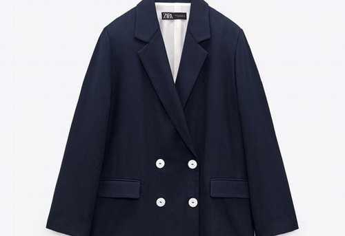 Новый пиджак блейзер Zara S