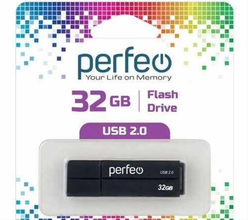 Флэшка 32Gb USB 2.0 компактная PF-C01G2B032