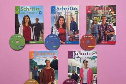 Schritte International A1.1, A1.2, A2.1, A2.2,B1.1