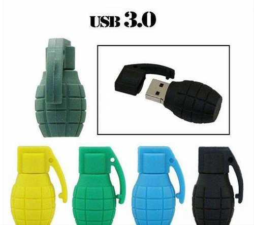 Флешка Орбита OT-MRF24 USB 3.0 32Гб (Граната)