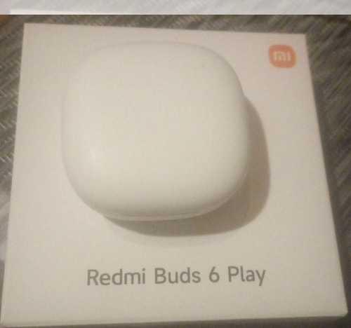 Беспроводные наушники xiaomi redmi buds 6 play