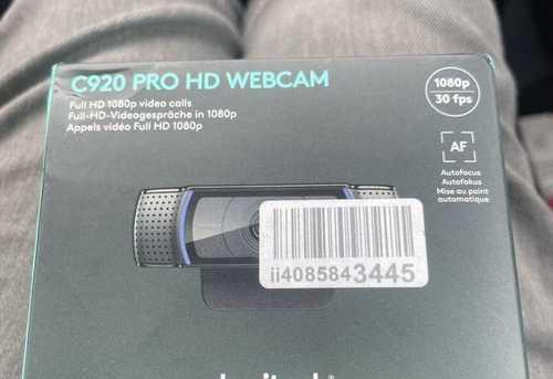 Web-камера Logitech HD Pro Webcam C920, Black