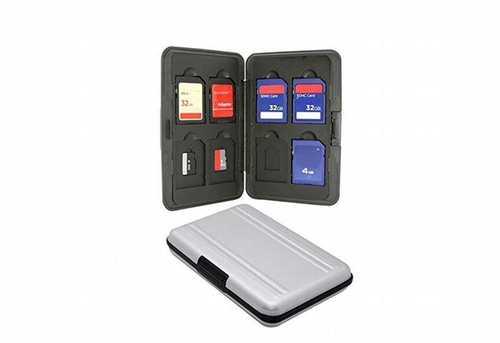 Алюминиевый защитный чехол для карт SD / Micro SD