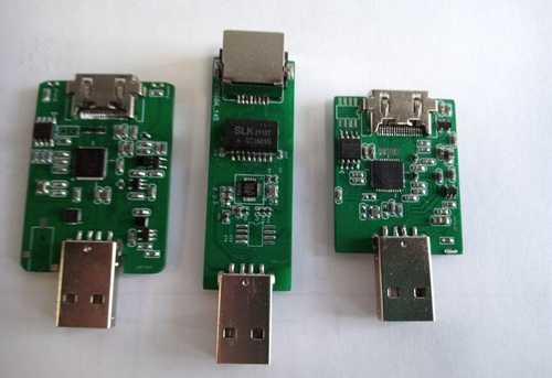 USB конвертеры в hdmi, Ethernet