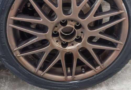 Литые диски r17 5x114 3 с резиной зима + лето