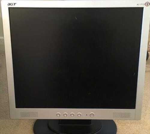 Монитор Acer AL1715 5:4 с колонками