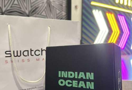 Часы Blancpain x Swatch Indian Ocean (2023)