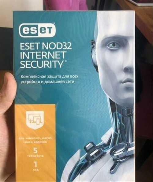 Eset nod32 internet security коробка