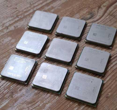 Процессоры AMD athlon 64 9шт цена за все доставка