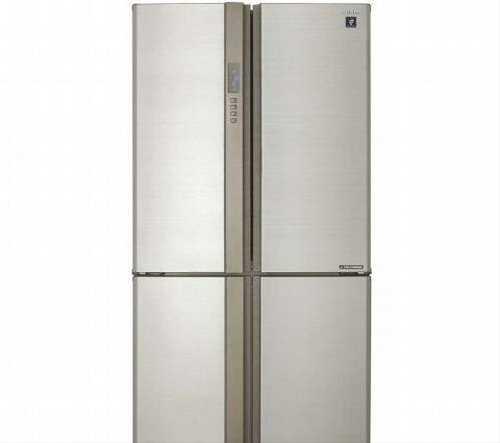 Холодильник Sharp SJ-ex93pbe бежевый