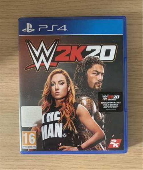 Игра WWE 2K20 на PS4