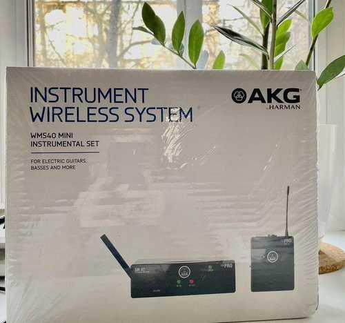 Радиосистема AKG wms40 instrumental новая