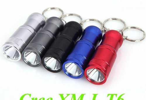 Мини фонарик cree XM-L-T6