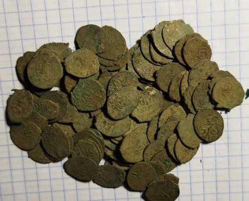 100 монет Крымское ханство. Серебро билон