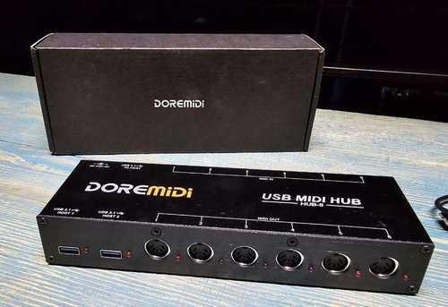 Midi HUB-8 box (HUB-8)doremidi
