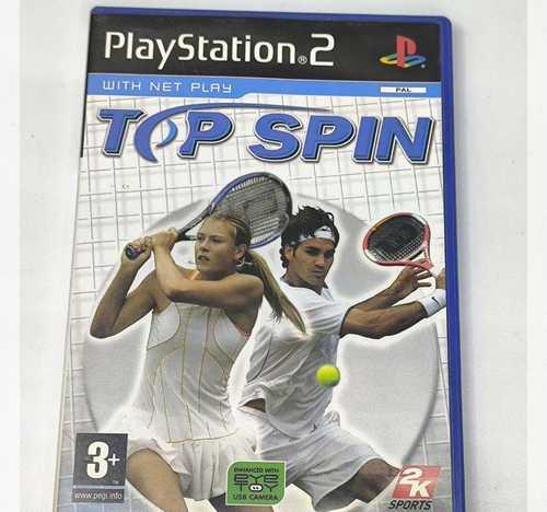 Top spin теннис ps2 игра на диске