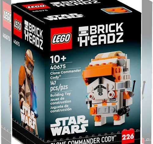 Конструктор lego 40675 BrickHeadz Командир-клон К