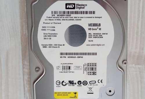 Жесткий диск HDD IDE 3.5" WD3000JB 300 GB