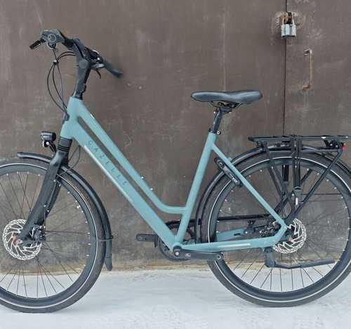 Gazelle Chamonix S8 - 2024 год на ремне Alfine 8