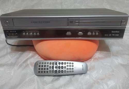 Philips DVP 620vr dvd и vhs,combo