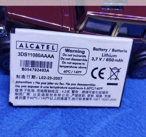 Alcatel 3DS11080aaaa. Аккумулятор. Оригинал