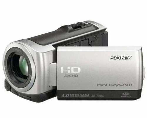 Цифровая видеокамера sony handycam HDR-CX 100
