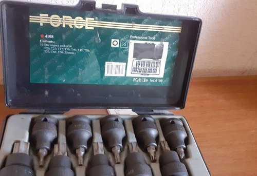 Набор головок Force, идеальное состояние - 3.500 р