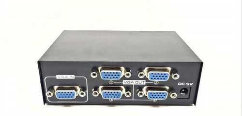 Сплиттер VGA - 4 VGA (разветвитель VGA)