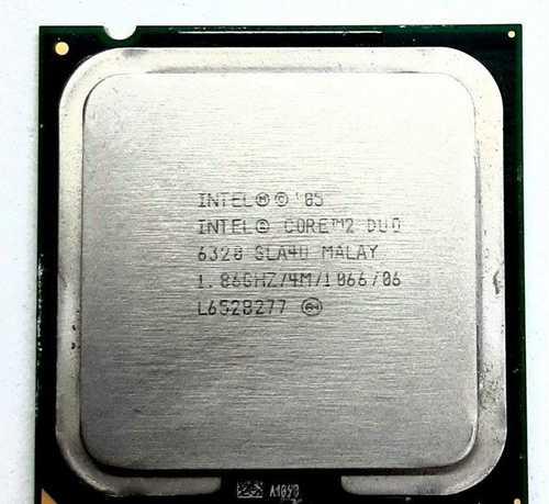 Процессор 775 Soket Core2Duo 6320 1.86/4/1066 б/у