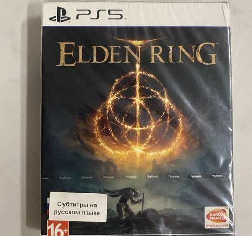 Новый Elden ring ps5 диск (премьерное издание)