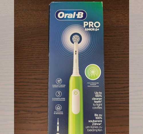 Зубная щетка детская oral b pro junior 6 