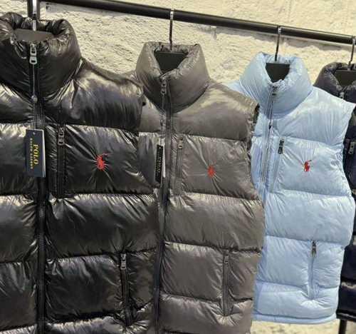 Жилетки Polo ralph lauren глянцевая