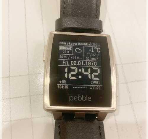 Смарт часы Pebble 401s