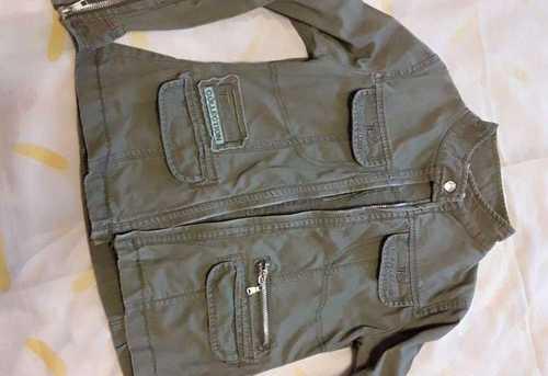 Джинсовая куртка для девочки размер 140-146