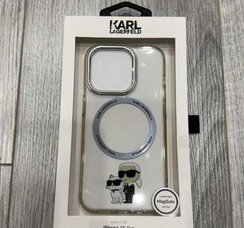 Чехол на iPhone 15 pro Karl Lagerfeld