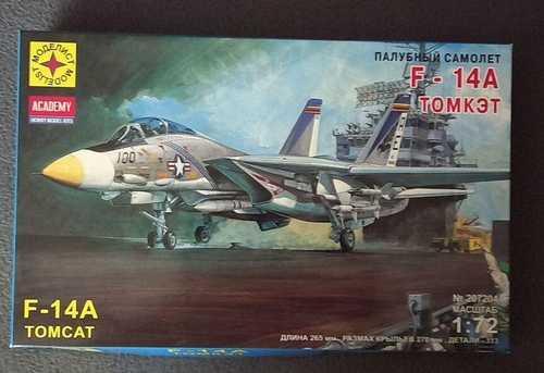 Модель самолета F 14A Tomcat масштаб 1\72