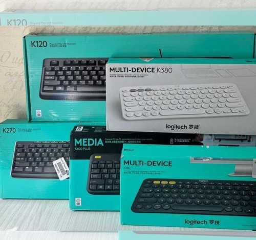 Клавиатуры logitech k380,k400,k270,k120